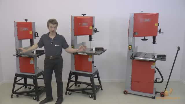 Сравнение ленточнопильных станков серии JIB MBS 300, JIB MBS 350, JIB MBS 400