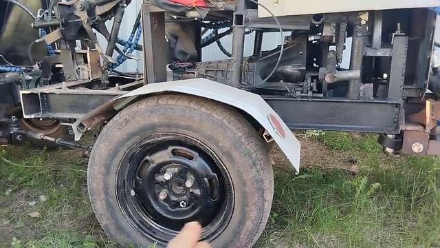 Узел перелома рамы. Смонтировал