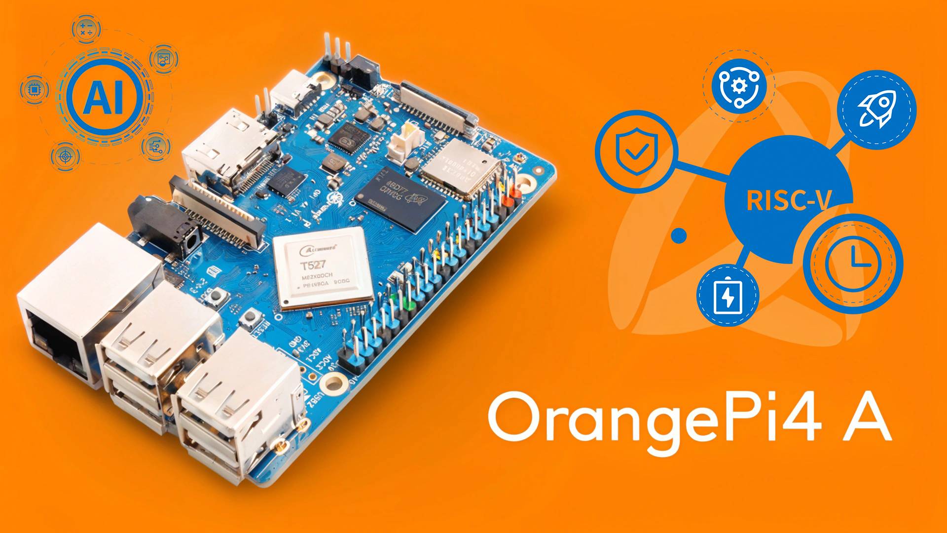Orange Pi 4A Производительность, установка ОС и реальный опыт.