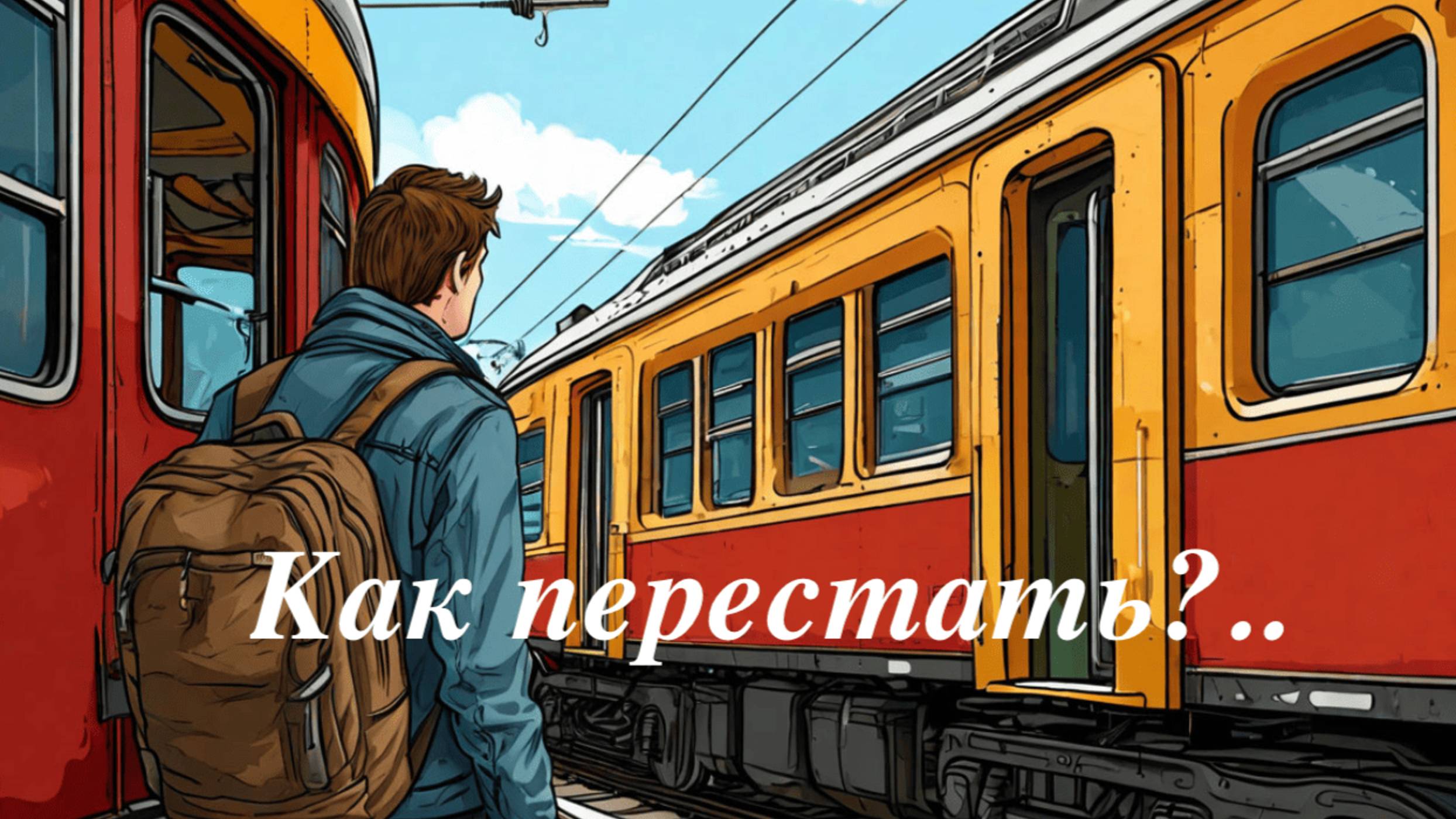 Как перестать?...