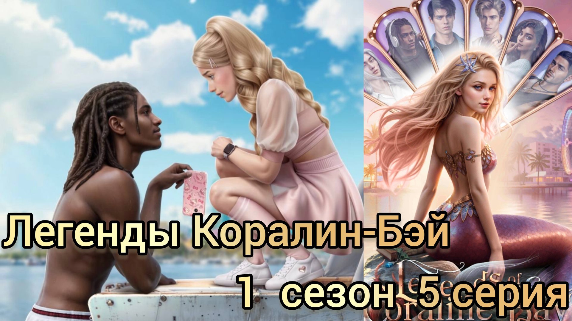 ЛЕГЕНДЫ КОРАЛИН-БЭЙ 5  серия 1 сезон . ИСТОРИИ ДРУГОГО МИРА. НОВЕЛЛА О РУСАЛКАХ.