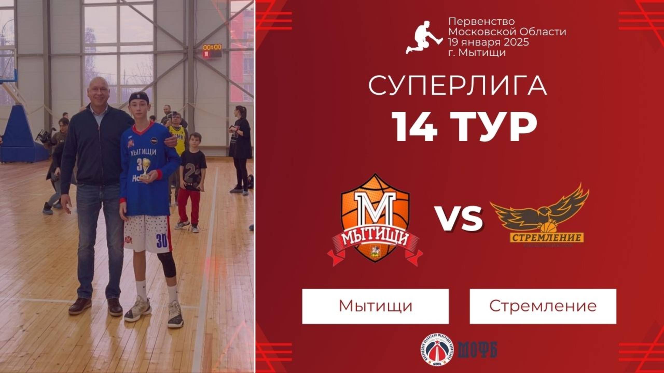 Мытищи - Стремление | 14й тур | Первенство Московской области 2024/2025