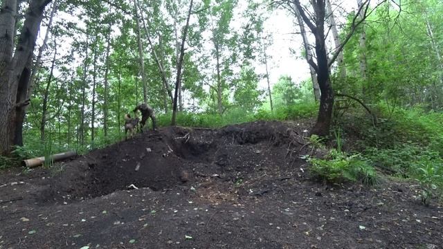 История с землянкой закончена! Волчара пришел! Новый проект!