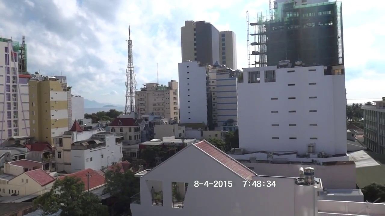 Утренний вид с нашего балкона, отель Golden Holiday Hotel 3*