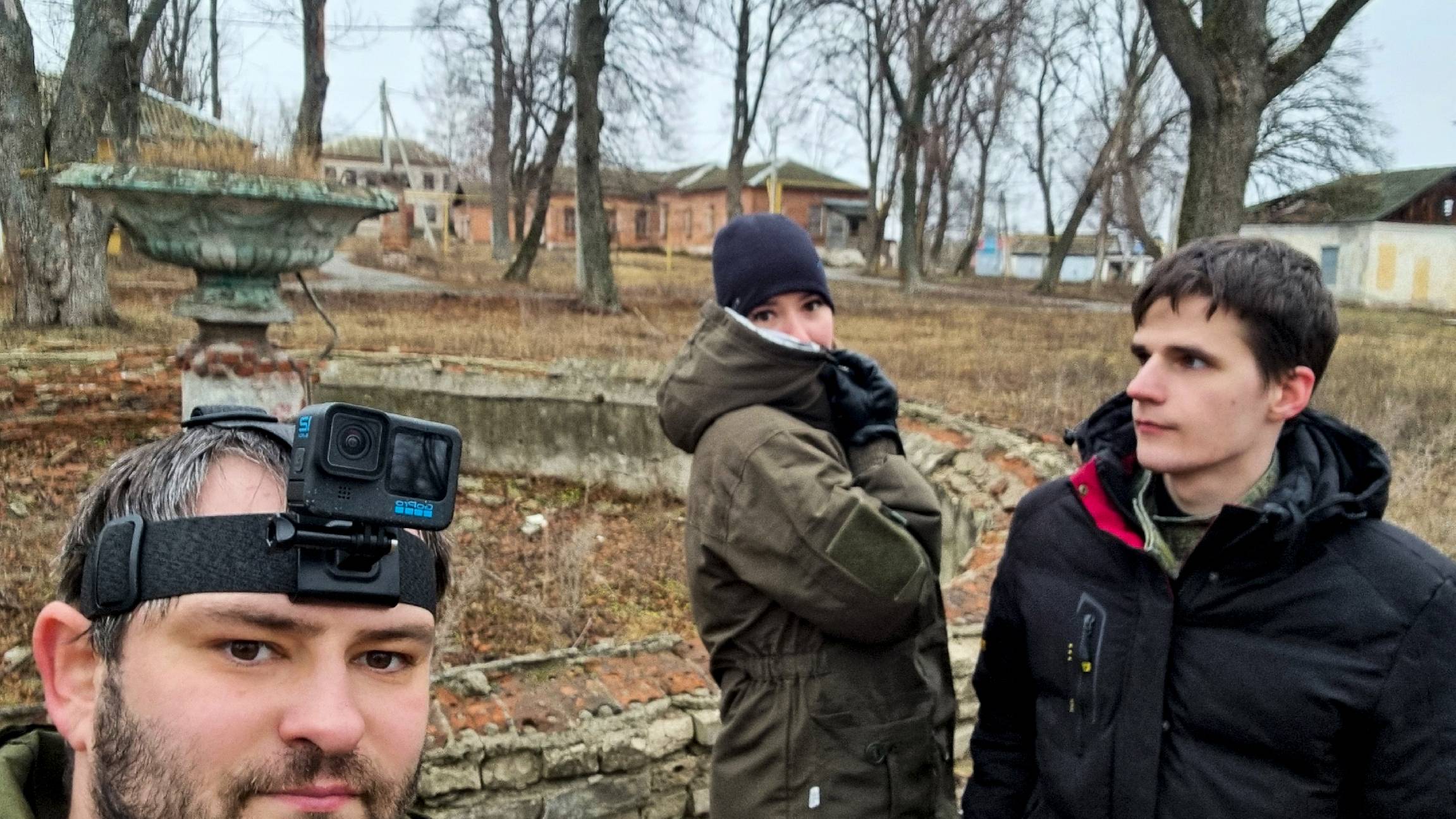 Усадьба "Ольгино" (старый заброшенный  больничный городок) в Рамони. 18.01.2025