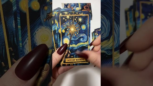 Таро Звездная Ночь Сальвадора Дали Starry Night Tarot Salvador Dali Style #обзортаро #таро
