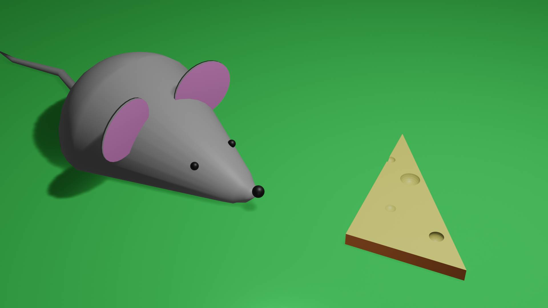 Мышка с сыром