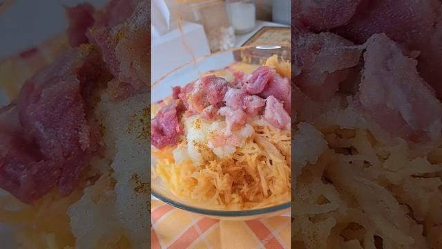 Вкусная картофельная бабка