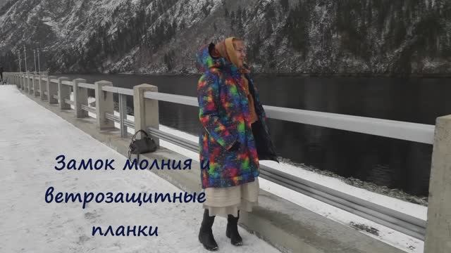 ✂Шью сама пальто пуховик по готовой выкройке 🍃 Натуральный льняной утеплитель. Планки и молния