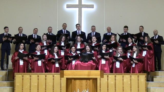 Хор "Бог чудеса творит" 19.01.2025г