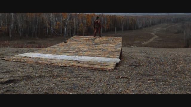 Постройка трамплина 2017 г.