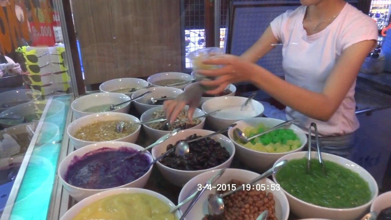 Какие-то местные (Вьетнамские) вкусняшки со льдом (апрель 2015)