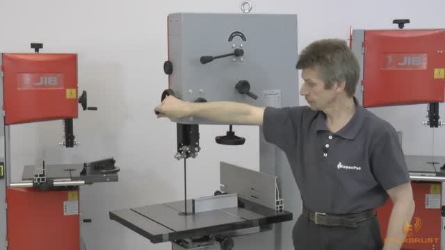 Ленточнопильный станок JIB MBS 400. Сборка и регулировка