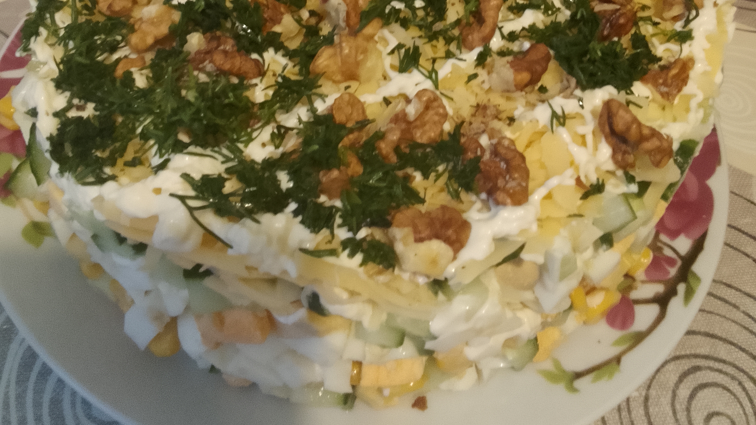 Вкусный,Простой и Лёгкий Салат