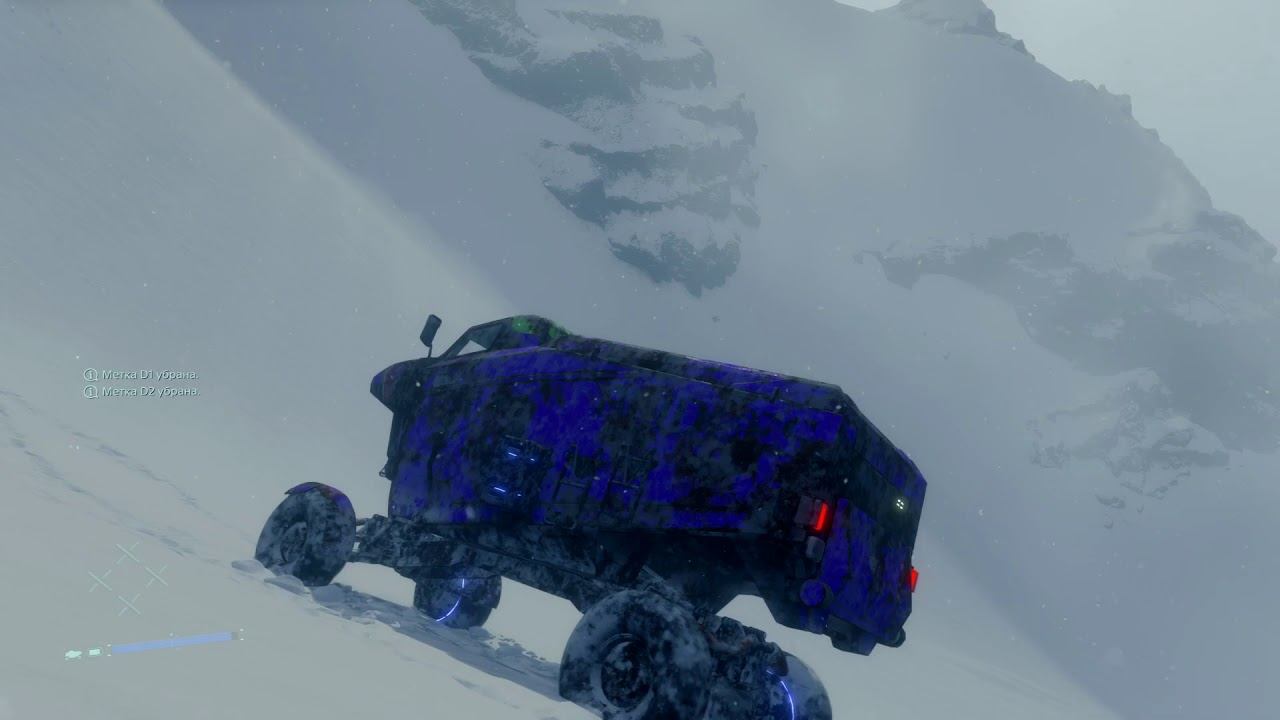 DEATH STRANDING™ Встретиться с Дэдмэном в хижине возле Горного узла