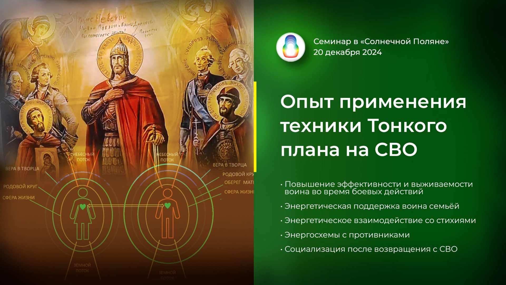 Доклад «Опыт применения техники Тонкого плана на СВО» (2024.12.20)