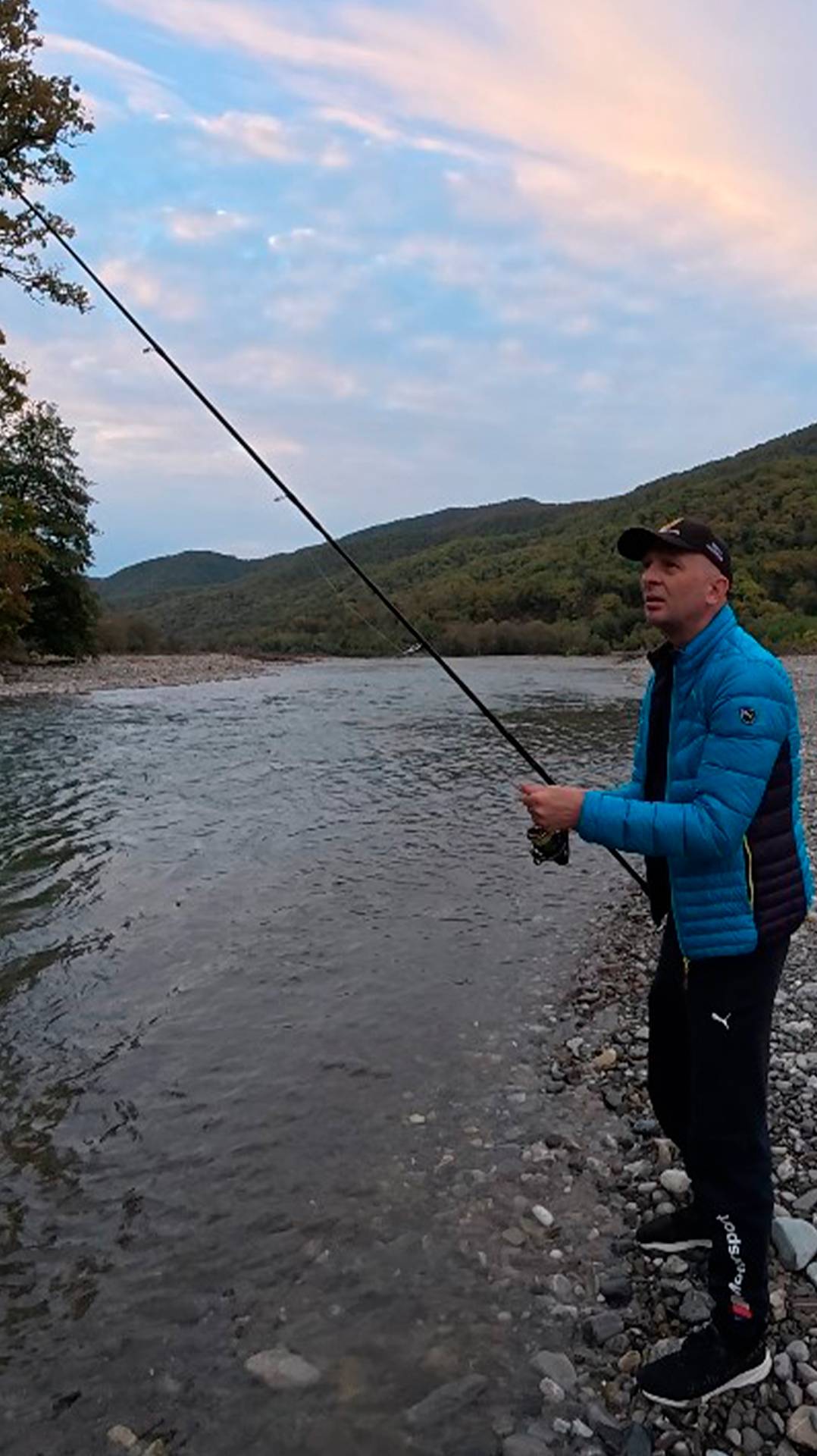 Рыбалка на горной реке