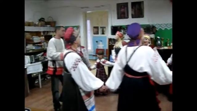 Никола Зимний 2013 _Пляска "Солома" с ансамблем "Свояня"