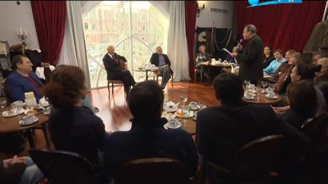 Театральная гостиная Рудольфа Фурманова  с Василием Лановым.