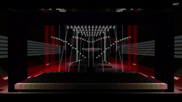 Eurovision Minecraft 2025 stage