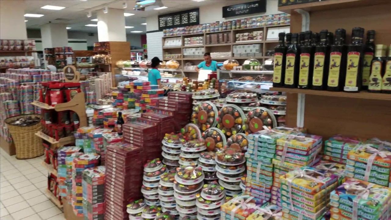 хлебный отдел супермаркета в Торговом центре Alanyum