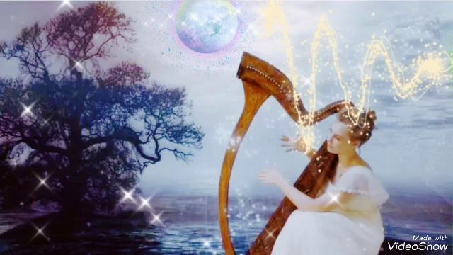 🛌Прекрасная Медитативная Музыка Для Сна 🎶 Штормовая погода - Арфа и Скрипка 🎻