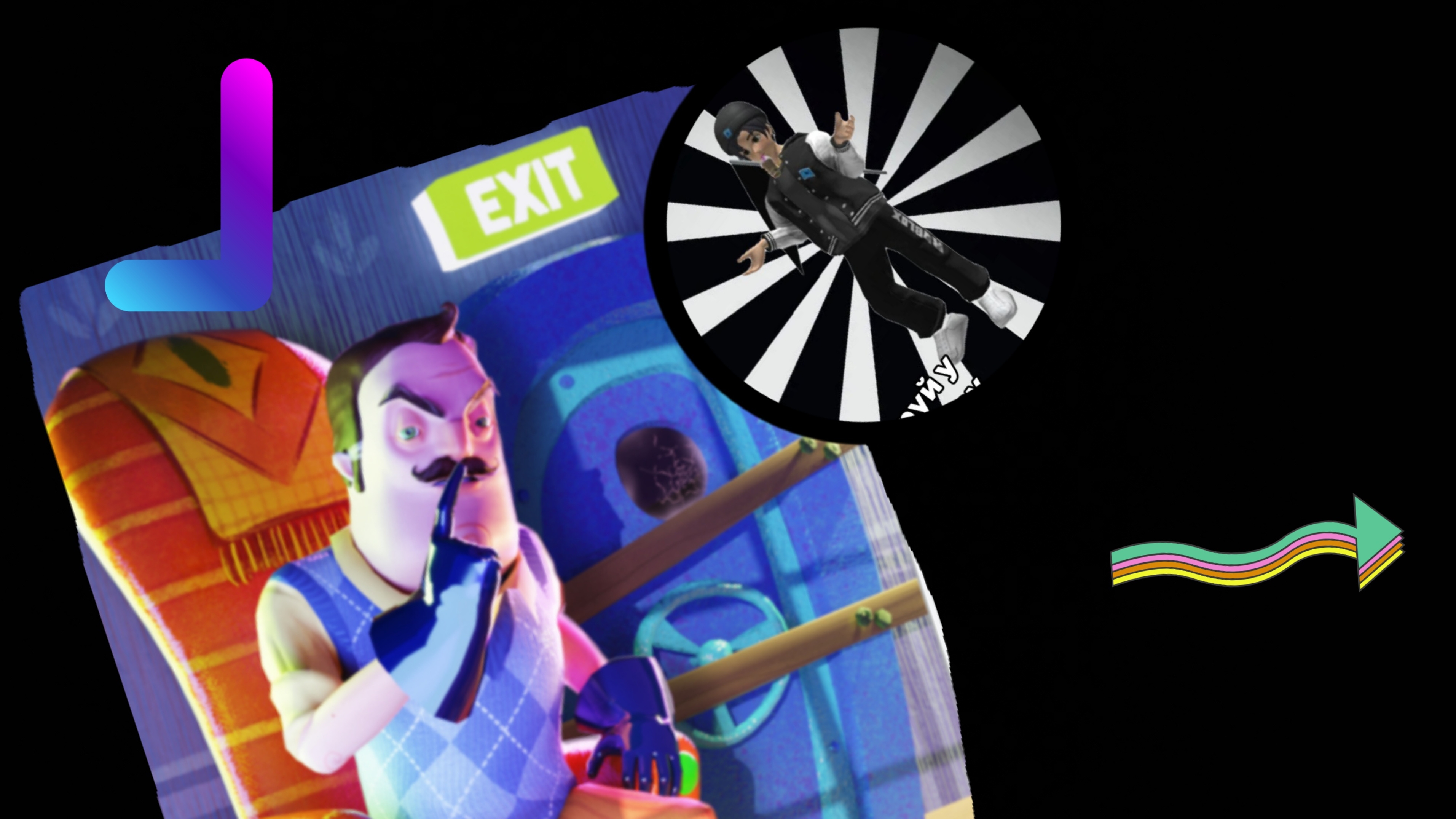 сбежал от пртвет сосед 3 акт