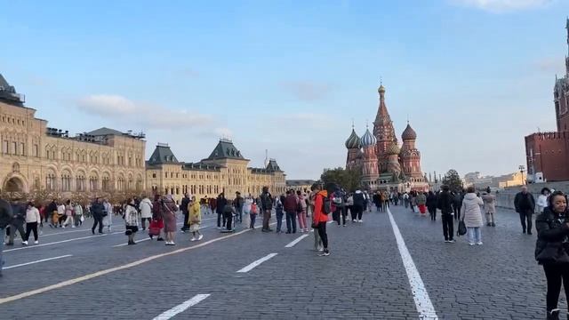 Красная площадь. Москва. Бой курантов.