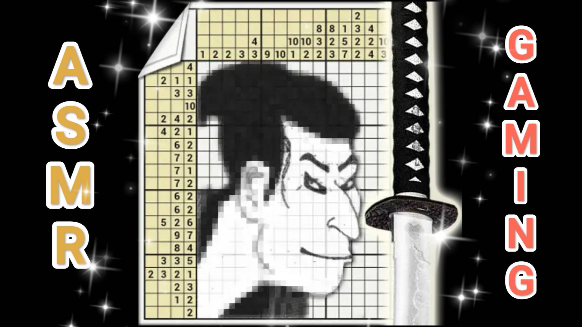 АСМР 💤 ЯПОНСКИЙ КРОССВОРД / ASMR ✨ NONOGRAMS