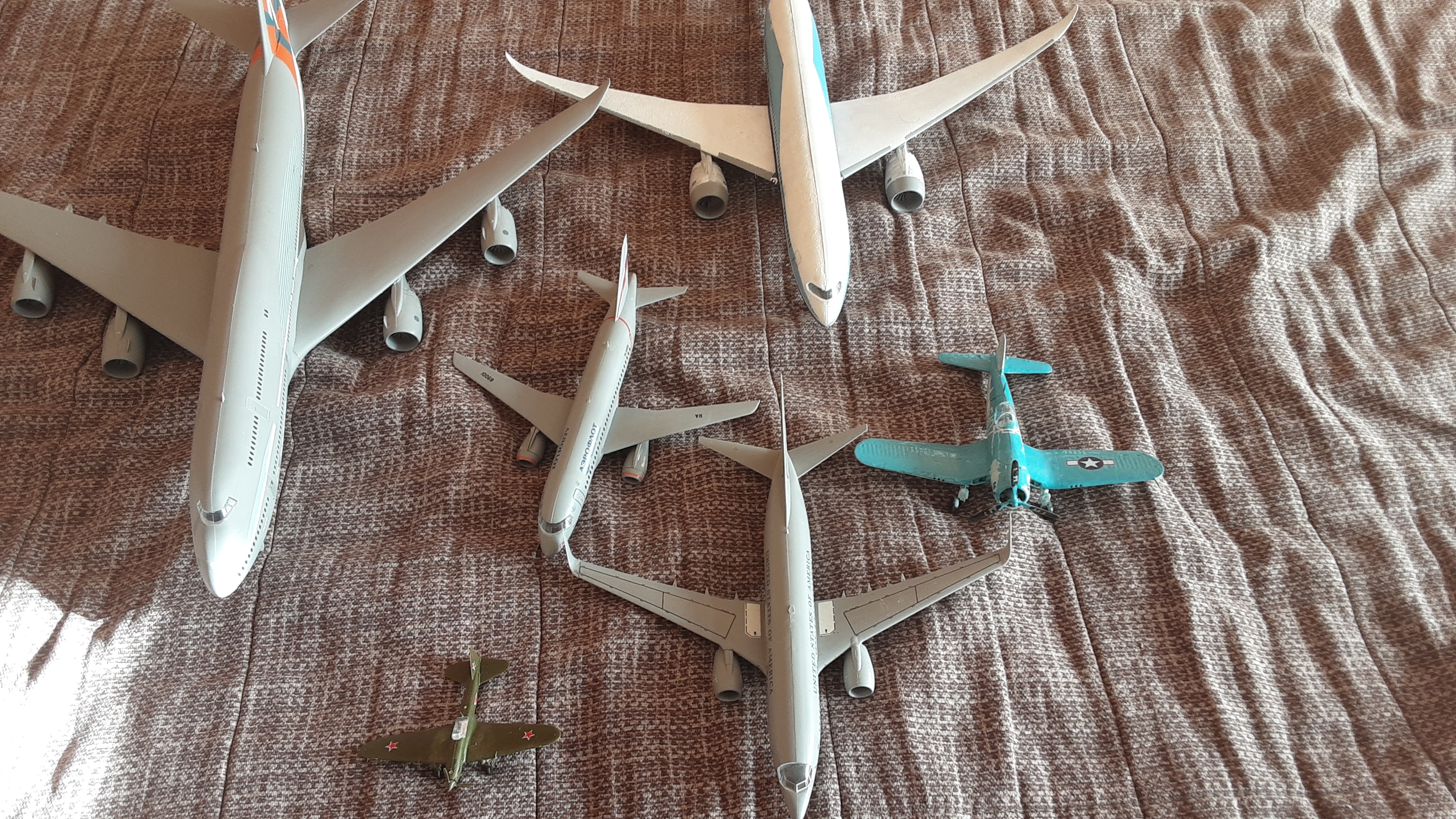 мои новые модели самолётов . Стопмоувшин.