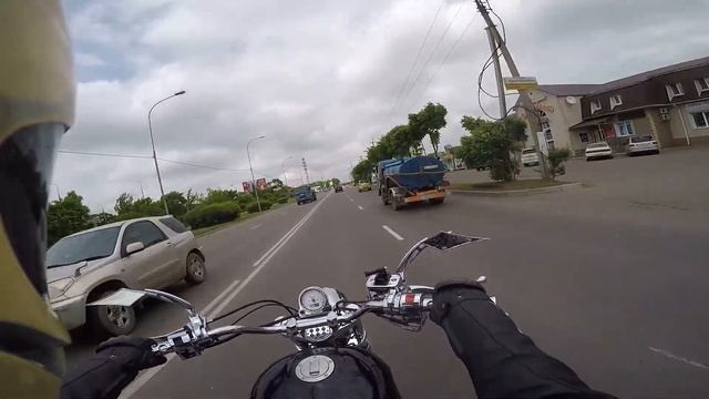 Едем мыть мот на мойку. 160км.