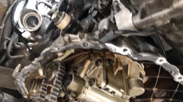 Замена цепи ГРМ VW Passat CC 2.0 TSI