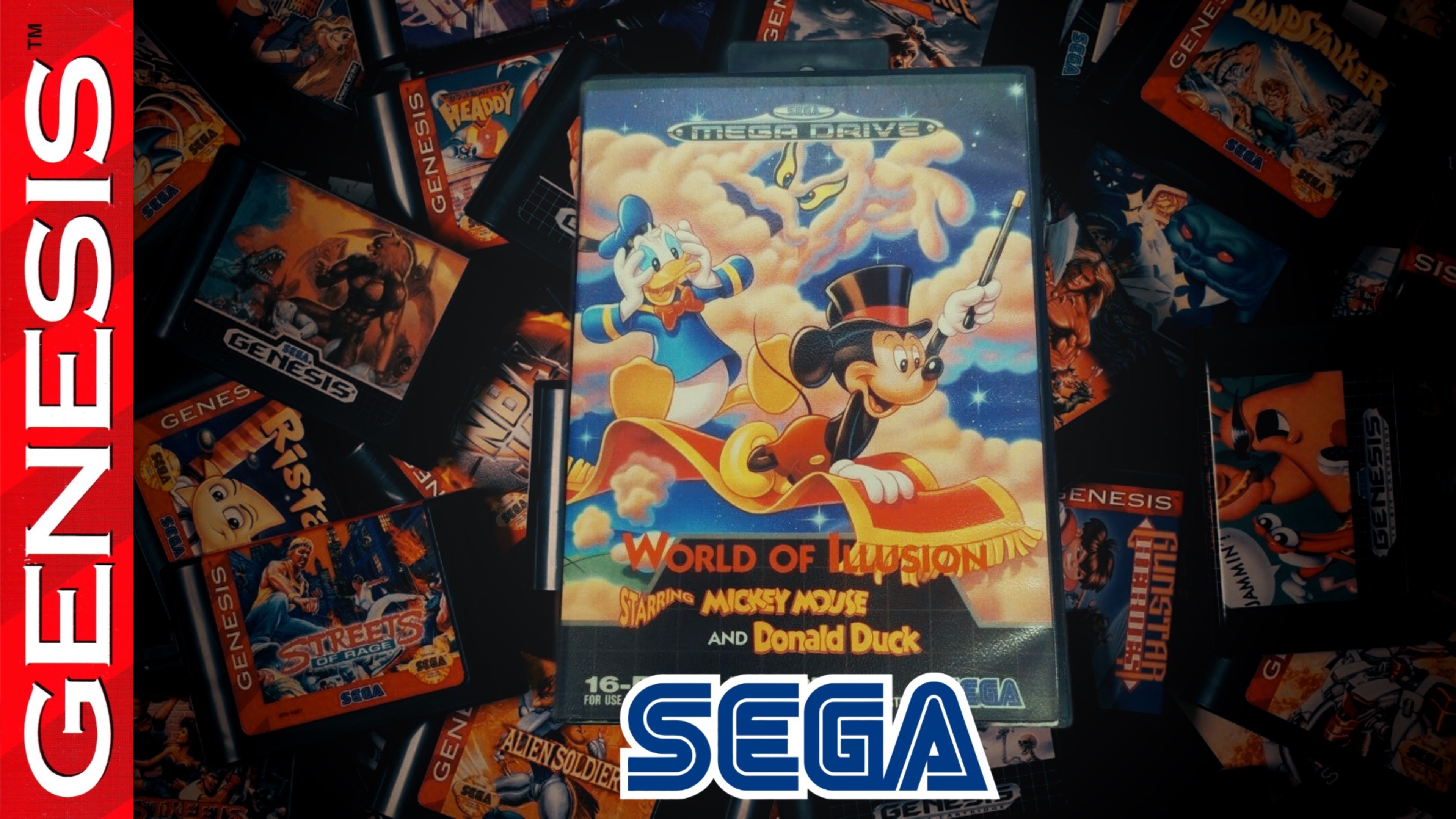 World of Illusion Starring Mickey Mouse & Donald Duck — Волшебное приключение на Sega Genesis!