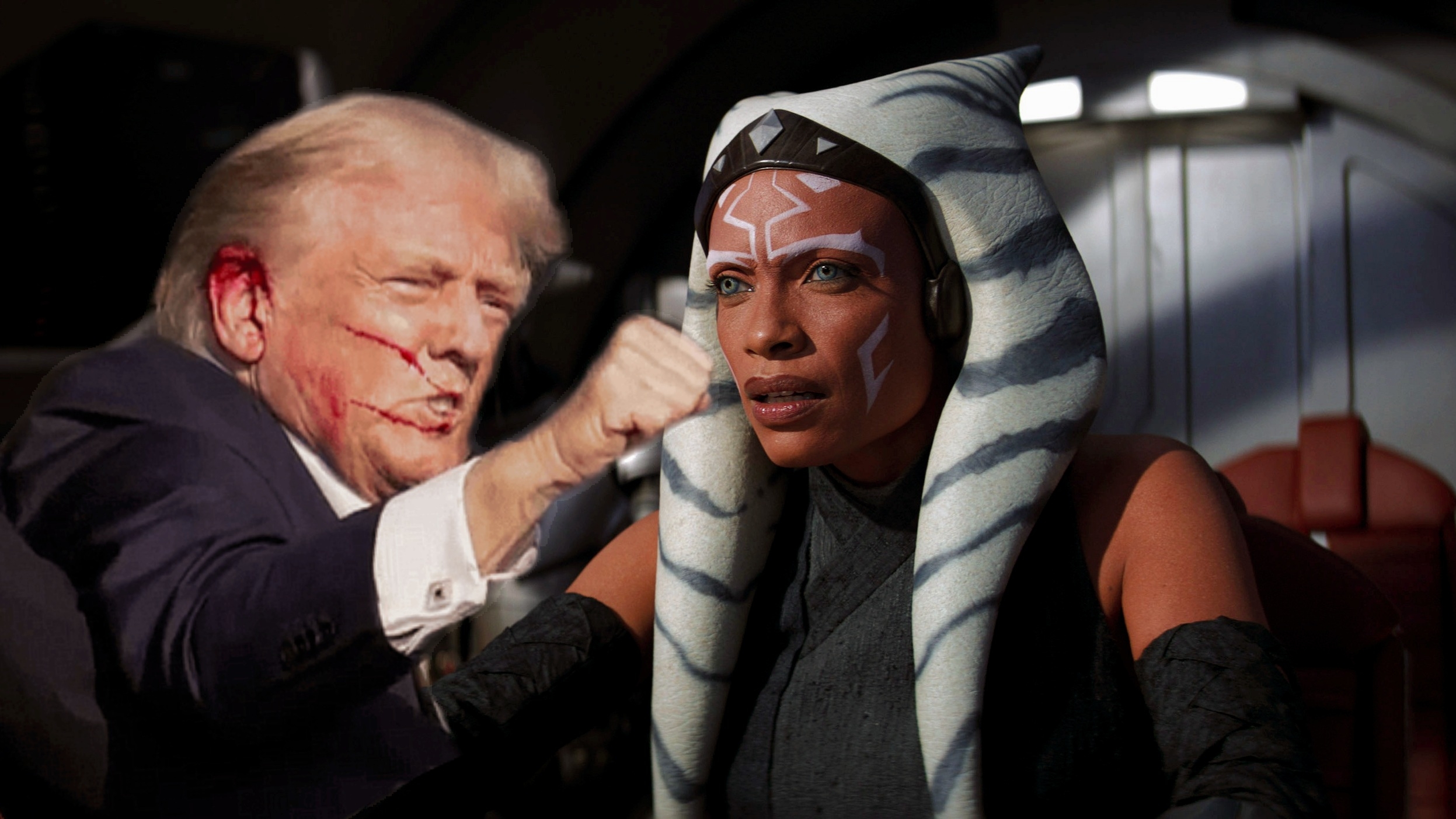 Трамп вернулся - ZV(Звёздные Войны) Trump & Ahsoka