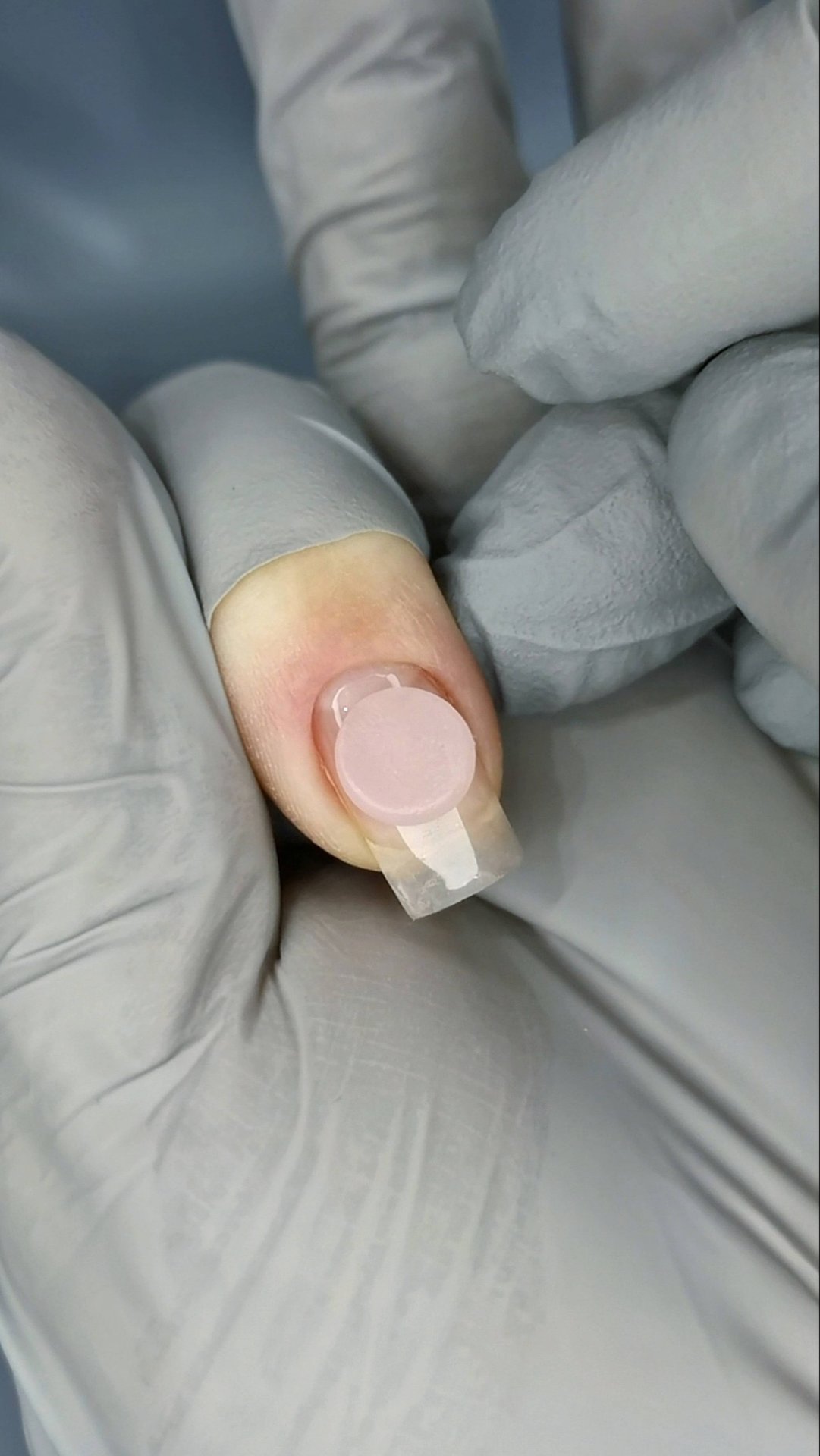 Выкладной френч Slime Builder gel. Коррекция.