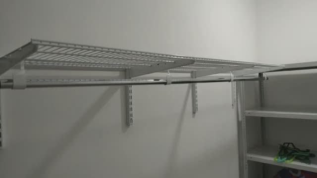 Монтаж полки из остатков гардеробной системы Титан-GS