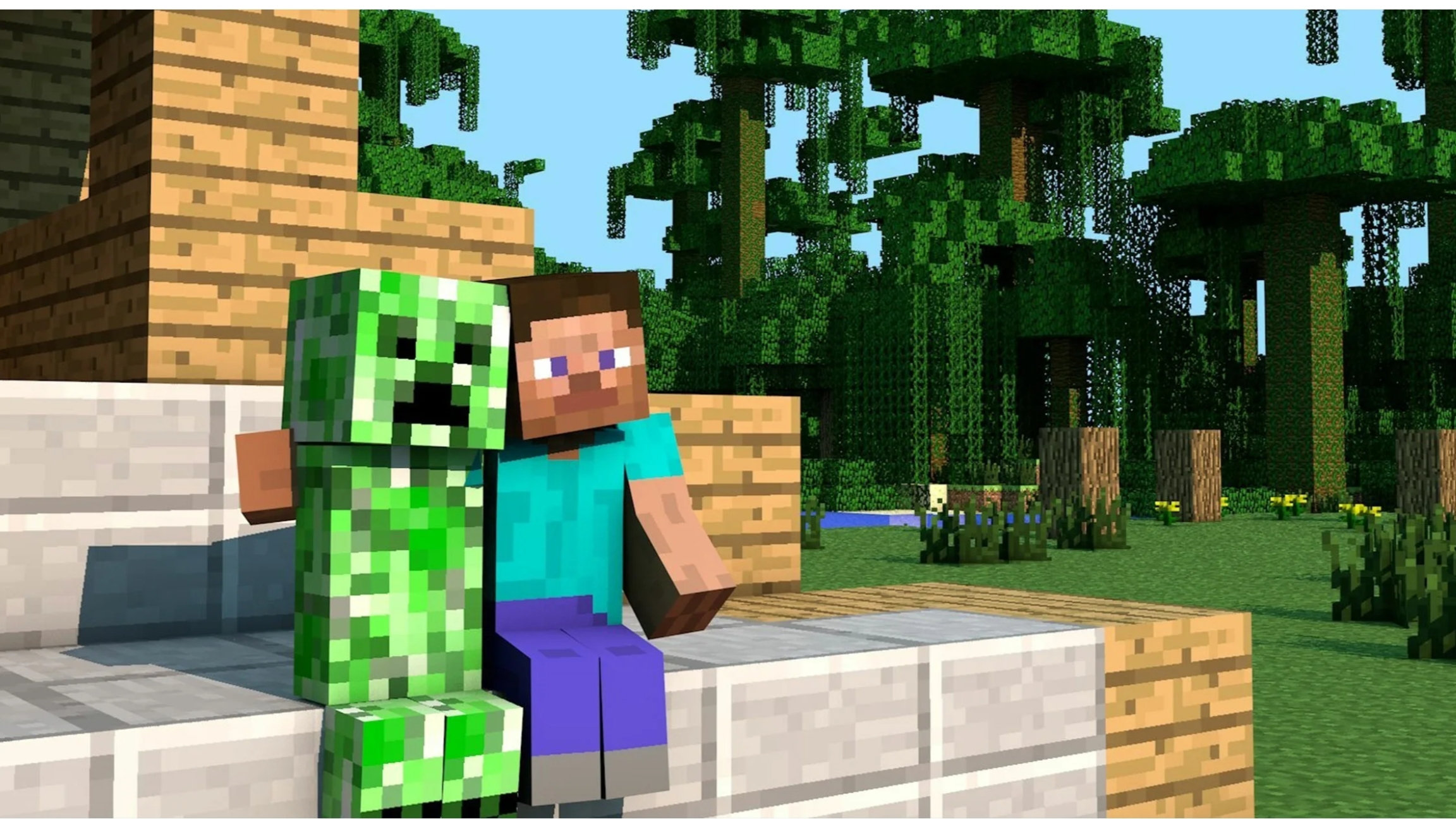 MINECRAFT прохождение 1 Серия ГИГА-ЕЛЬ (часть первая)