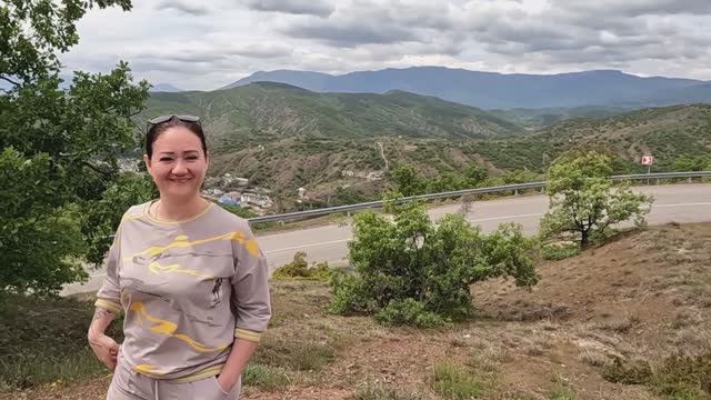 Участок дороги Алушта - Судак