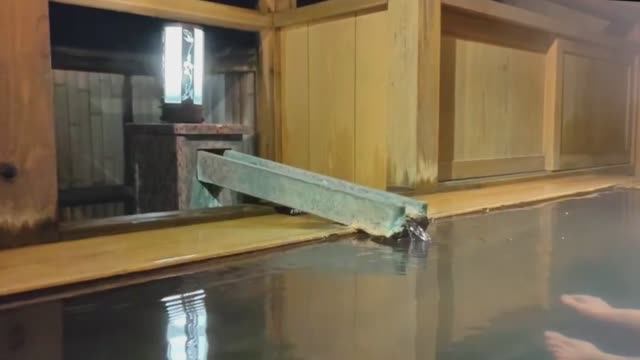 Япония, Хаконе. Горячие источники.