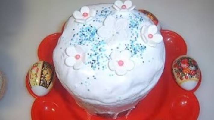 Царский кулич. Пасхальный кулич .Маринкины творинки