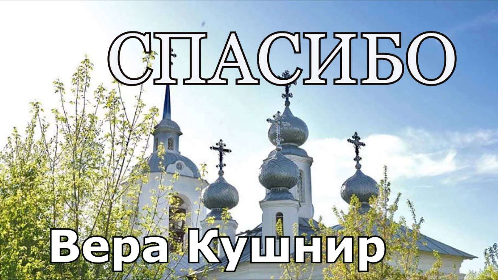 Вера Кушнир. стих - "Спасибо."