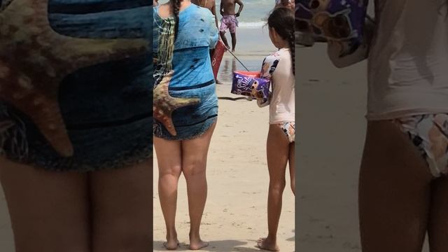 Нежданный гость на пляже )