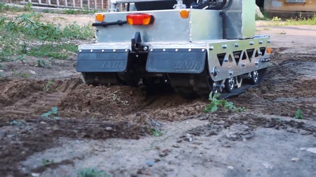 Гусеничная платформа для инвалида | обзор тест-драйв