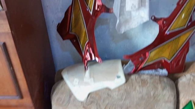 Покраска в кэнди Honda nc 750x