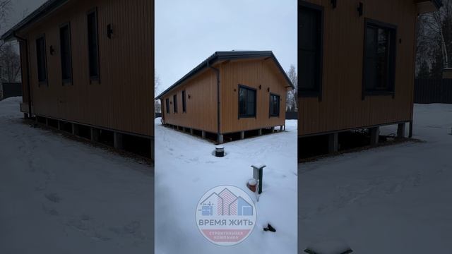 Дом по проекту ASPEN-127, реализованный в Клинском районе, КП Акатово-Парк