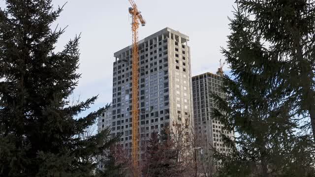 Ход строительства микрорайон «Чемпионский» – январь 2025