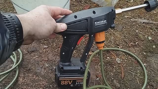 Дешманская китайская аккумуляторная мойка, Но а если в дорогу???