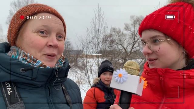 Зимний поход Воскресной школы Благовест .Киржач, Вшивая горка, 09.01.2021