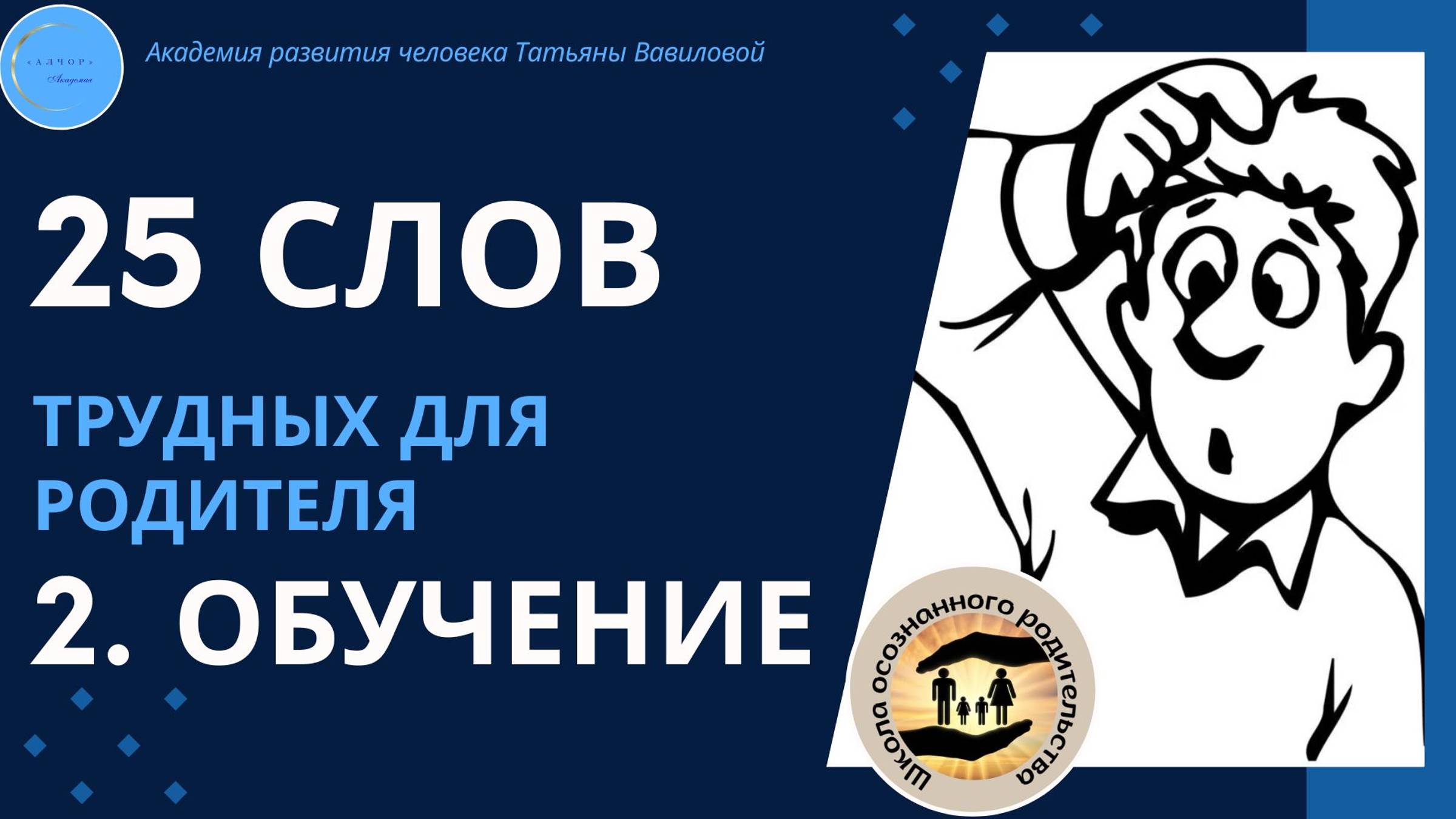 ШОР. Толковый словарь Родителя. 2. Обучение