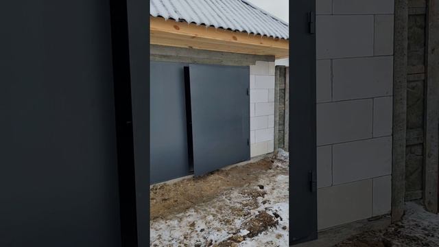 Гаражные ворота I Ворота в гараж I Сварить ворота своими руками